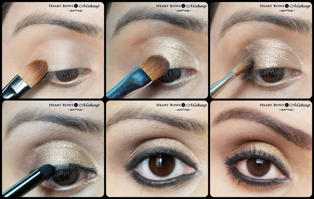 Gold Smokey Eye Step By Step