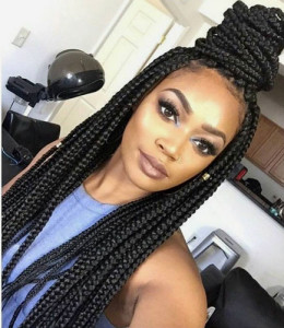 Cute Box Braid Hairstyles + How To Make Them! - Heart Bows & Makeup