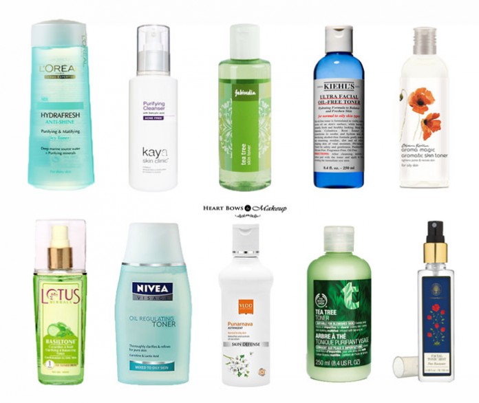 Best Toner For Oily & Acne Prone Skin in India: Our Top 10! - Heart Bows & Makeup